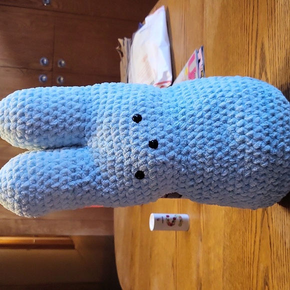 Handmade | Toys | Handmade By Me Jumbo Peep In A Dappled Aquamarine ...